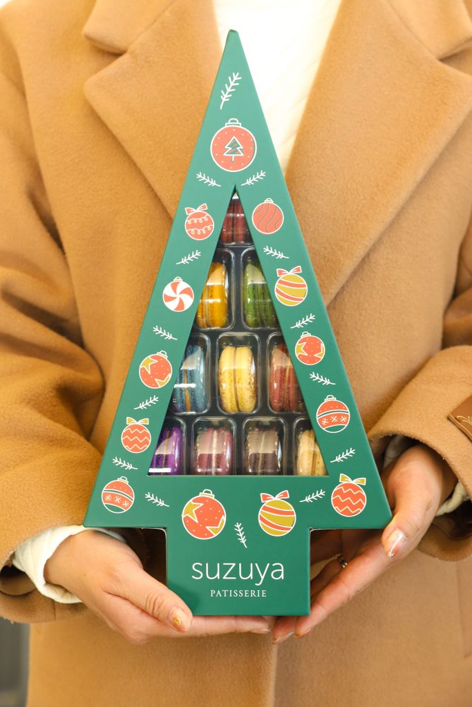 The Story Behind the Christmas Tree Macaron Box - Suzuya Patisserie